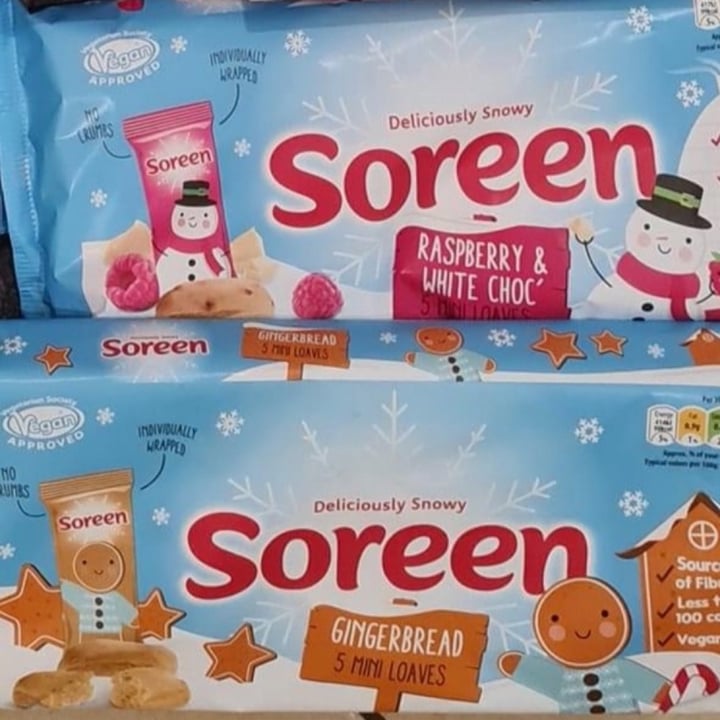 Soreen Raspberry & white choc mini loaves Review | abillion