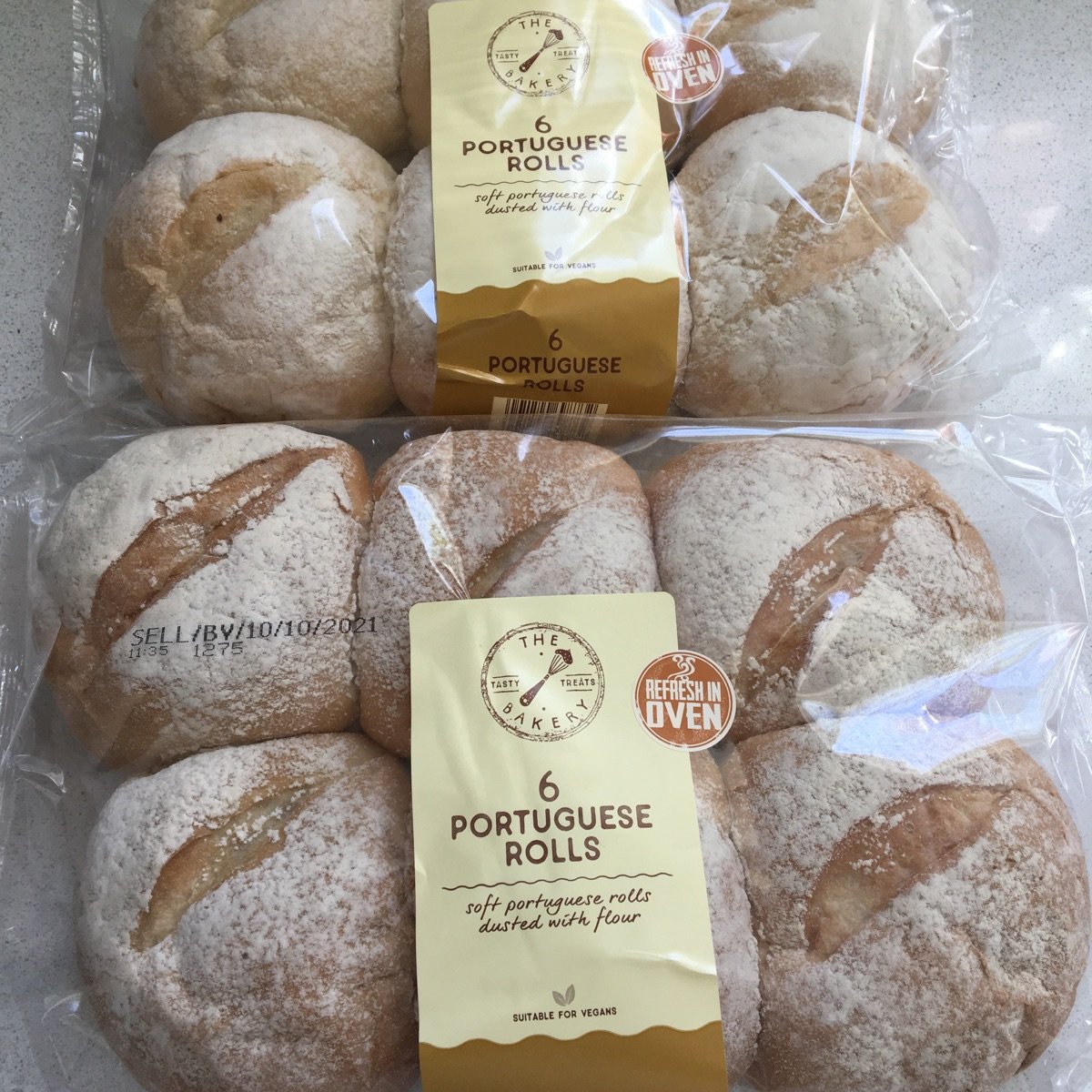 Portuguese rolls from The Bakery @ Checkers - Vegan Product Reviews ...