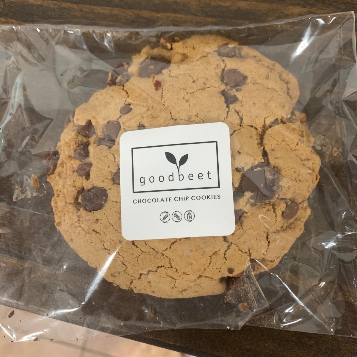 Chocolate chip cookies from good beet - Vegan Product Reviews & Ratings ...