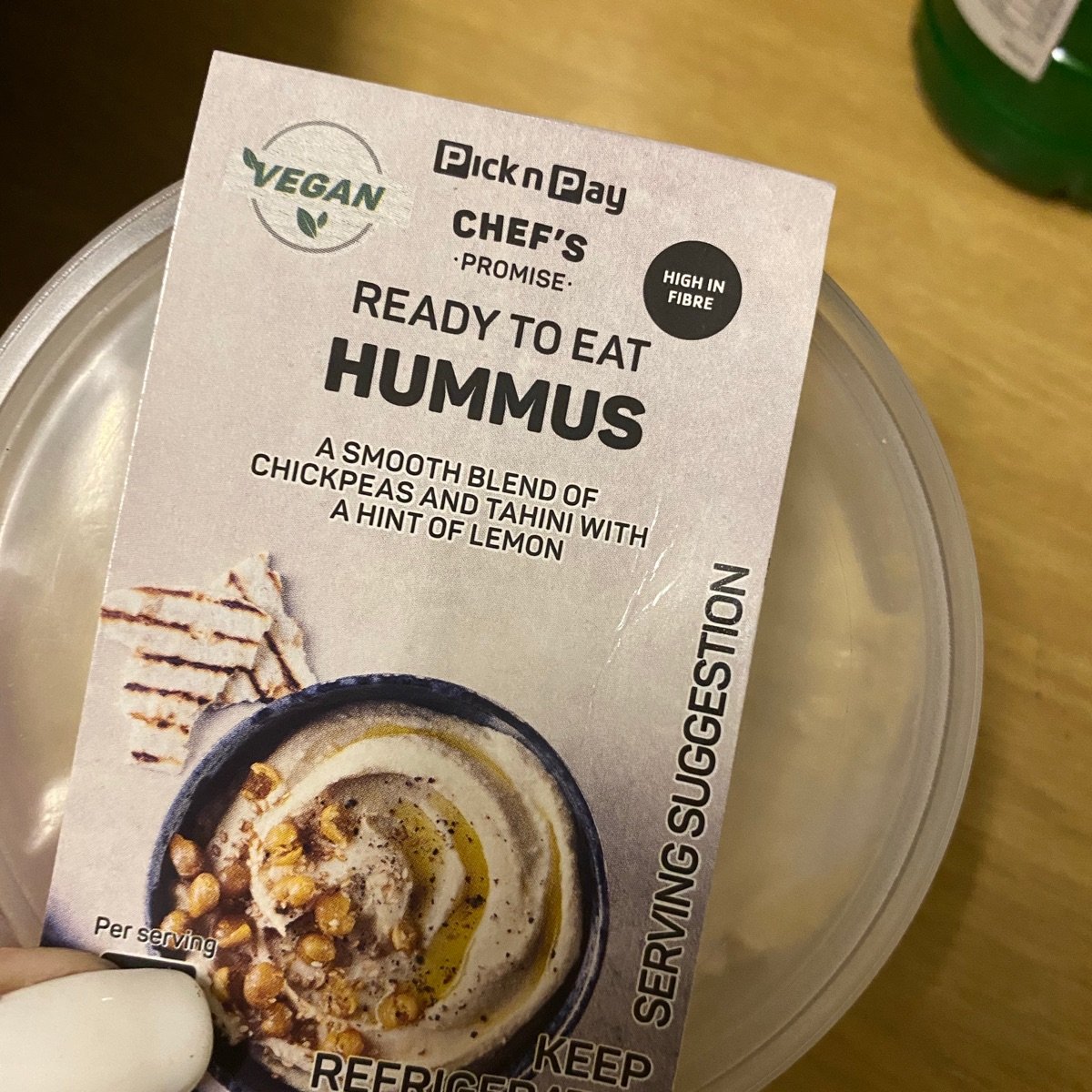 Hummus from Pick n Pay - Vegan Product Reviews & Ratings | abillion