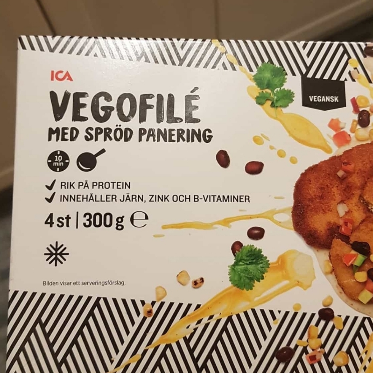 Vegofilé med spröd panering from Inca - Vegan Product Reviews & Ratings ...