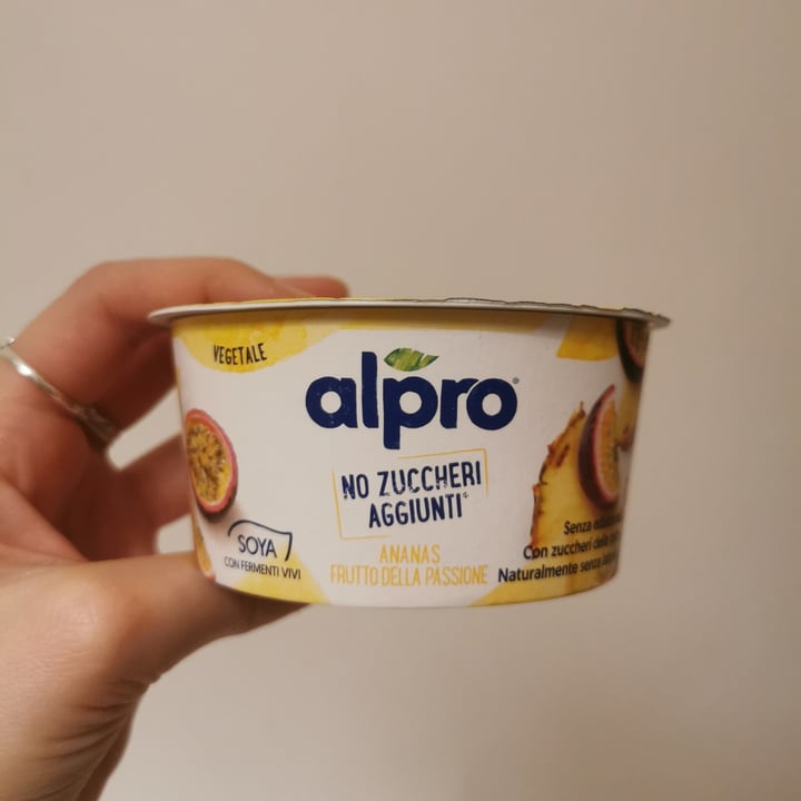 Alpro Ananas Fruit Passion Yogurt Review | abillion