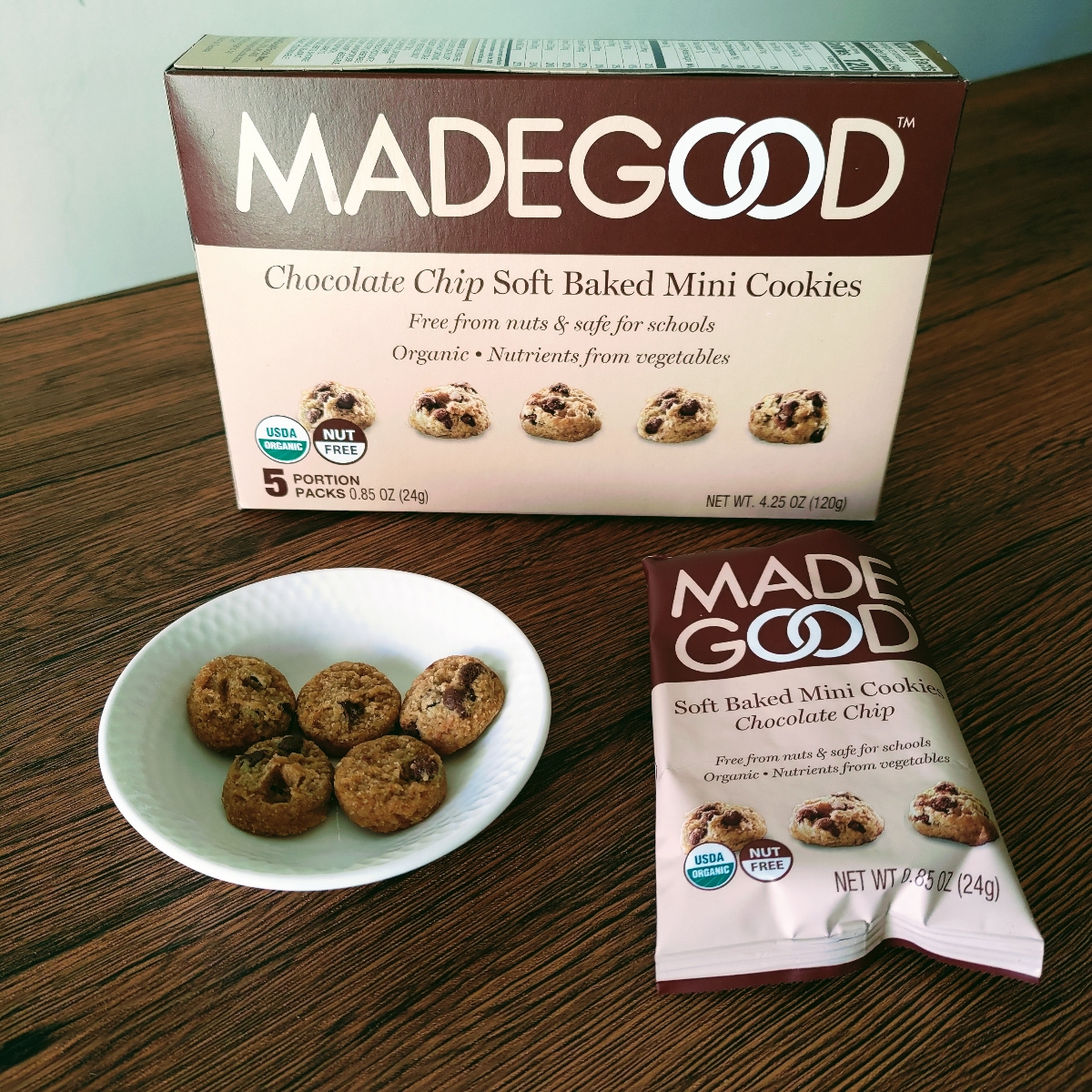 Chocolate Chip Soft Baked Mini Cookies from Made Good - Vegan Product ...