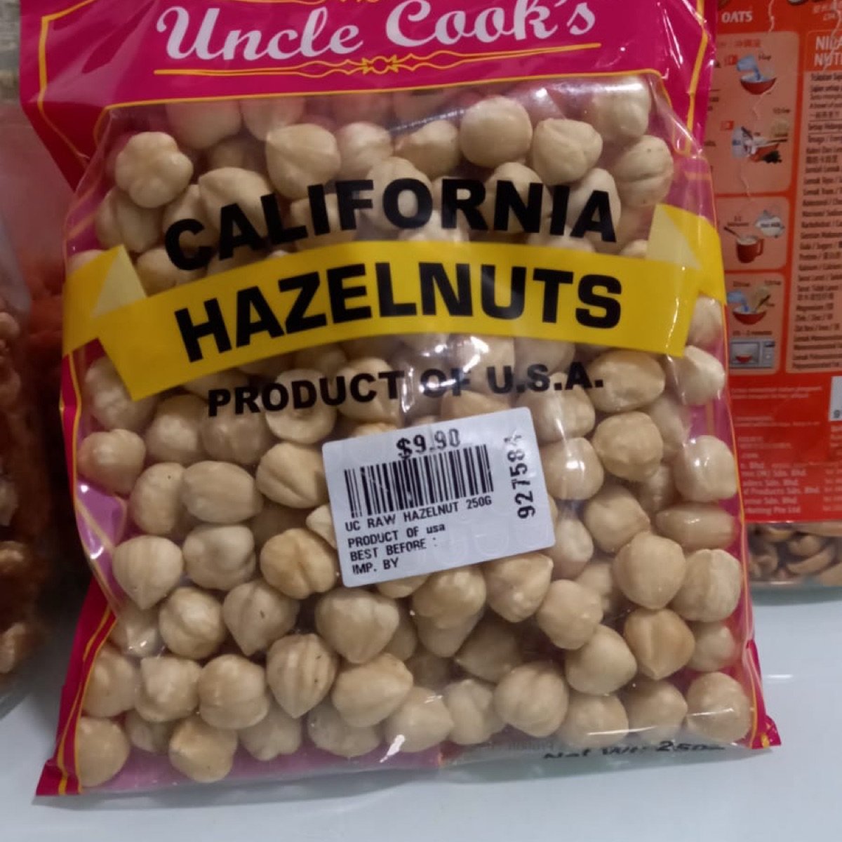 Hazelnuts from Uncle Cook's - Vegan Product Reviews & Ratings | abillion