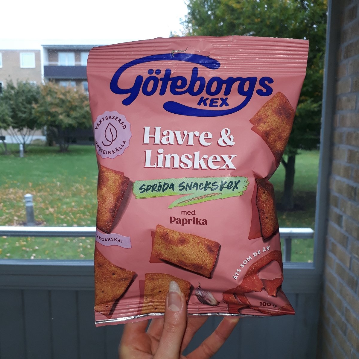 Havre & linskex paprika from Göteborgs kex - Vegan Product Reviews ...