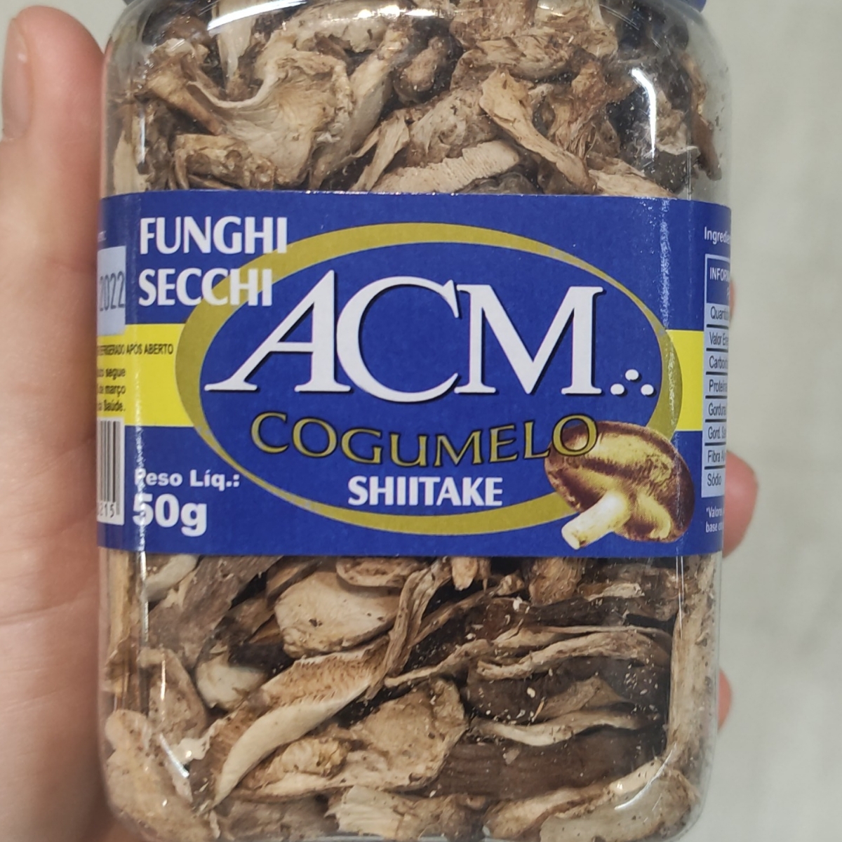 shitake seco from ACM Alimentos - Vegan Product Reviews & Ratings ...