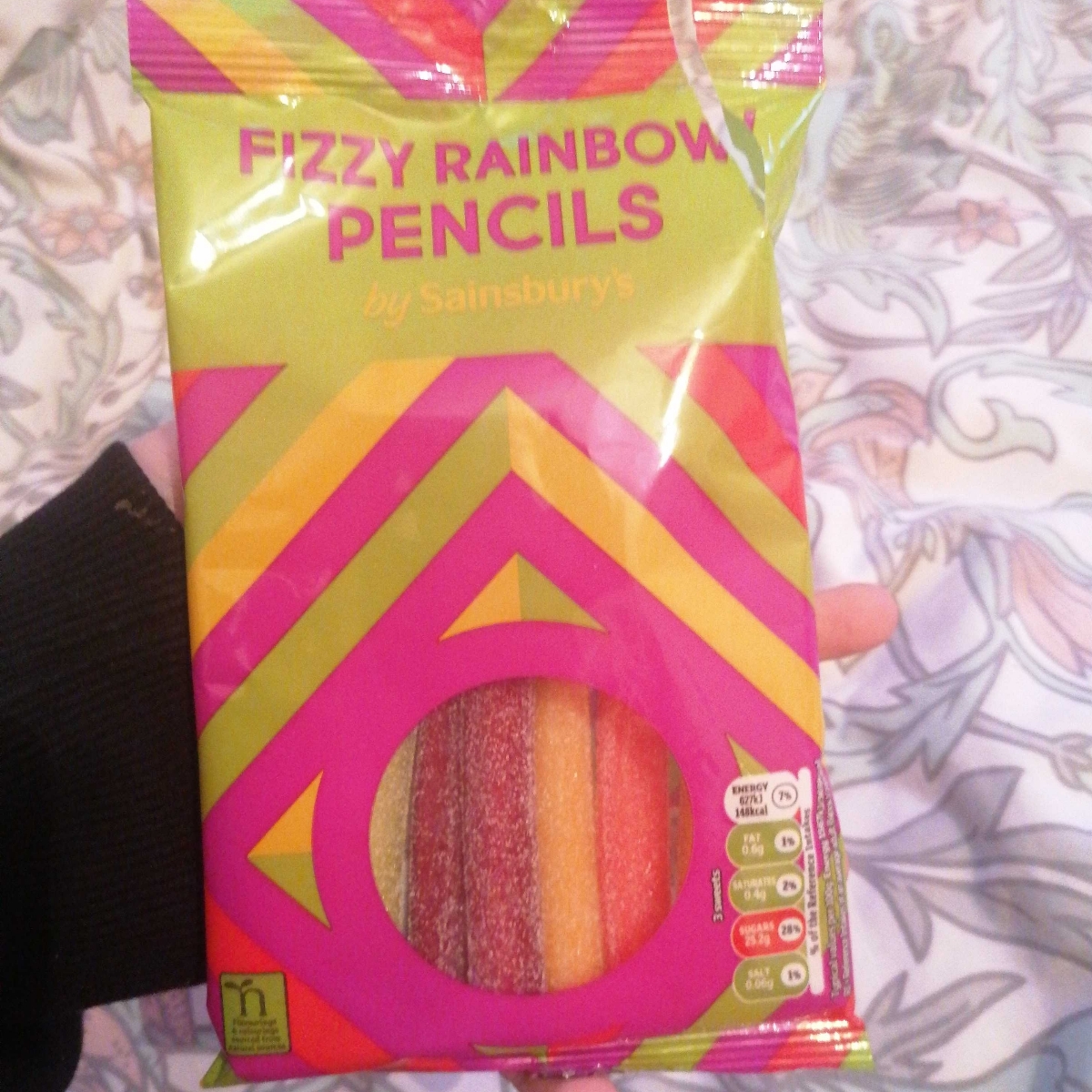 fizzy rainbow pencils from Sainsbury's - Vegan Product Reviews ...