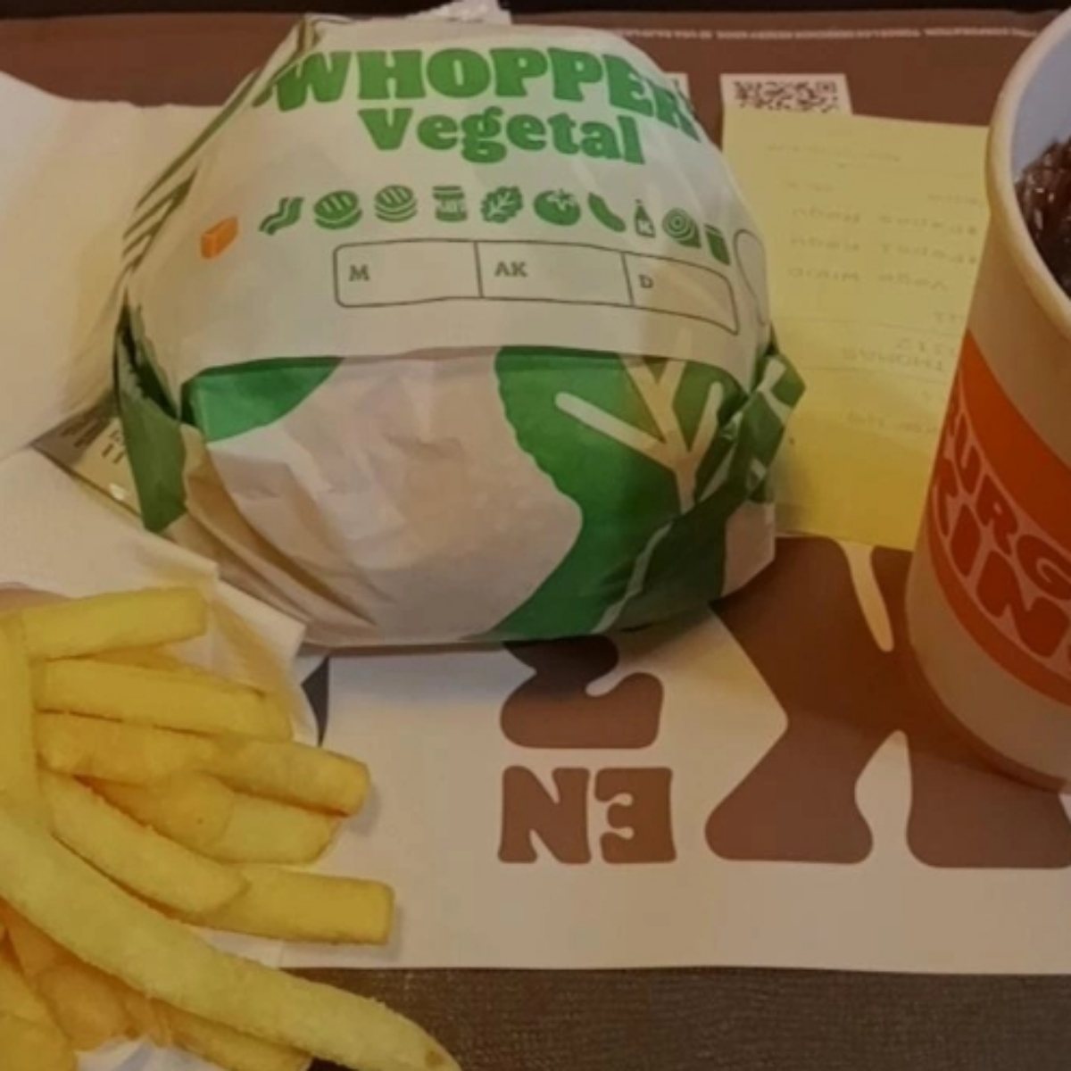 Whopper Vegetal at Burger King - Review by @blasitobby | abillion
