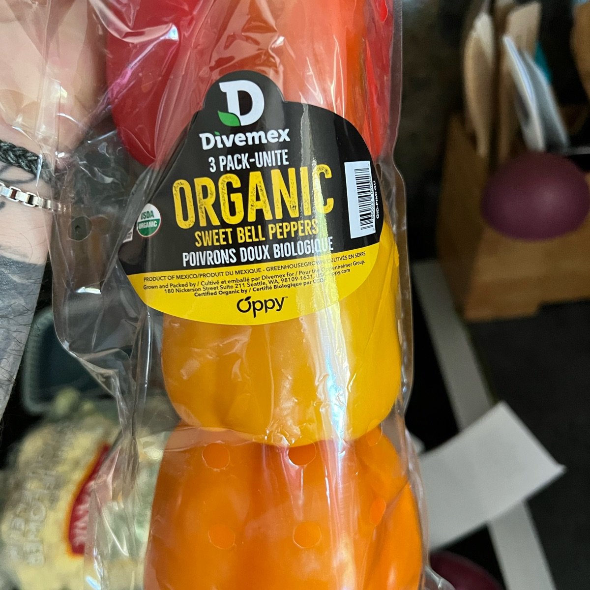 Organic Sweet Bell Peppers - 3 Pack from Divemex - Vegan Product ...