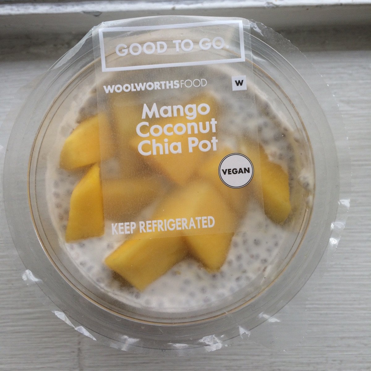 Mango Coconut Chia Pot from Woolworths Food - Vegan Product Reviews ...