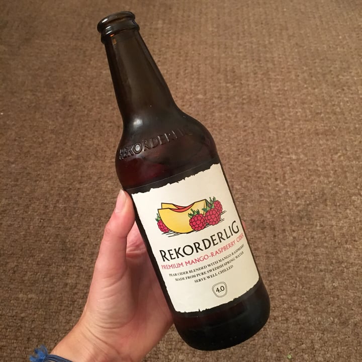 Rekorderlig Mango-Raspberry Cider Review | abillion