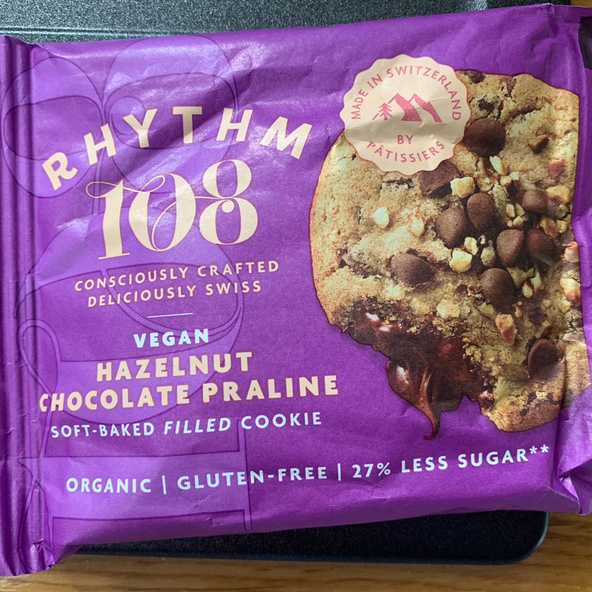 Rhythm 108 - Hazelnut chocolate praline soft-baked filled cookie Review ...