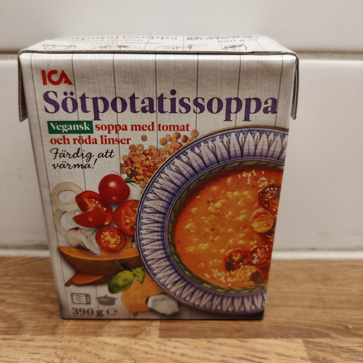 Sötpotatissoppa/Sweet Potato Soup from Inca - Vegan Product Reviews ...