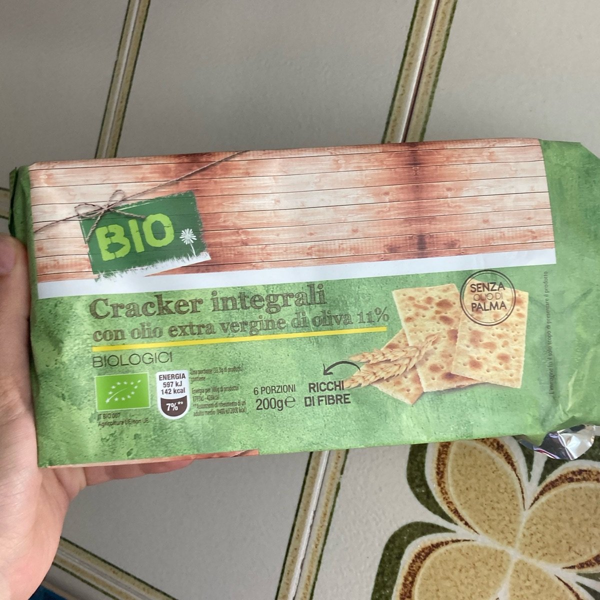 Cracker integrali from Bio pam e panorama - Vegan Product Reviews ...