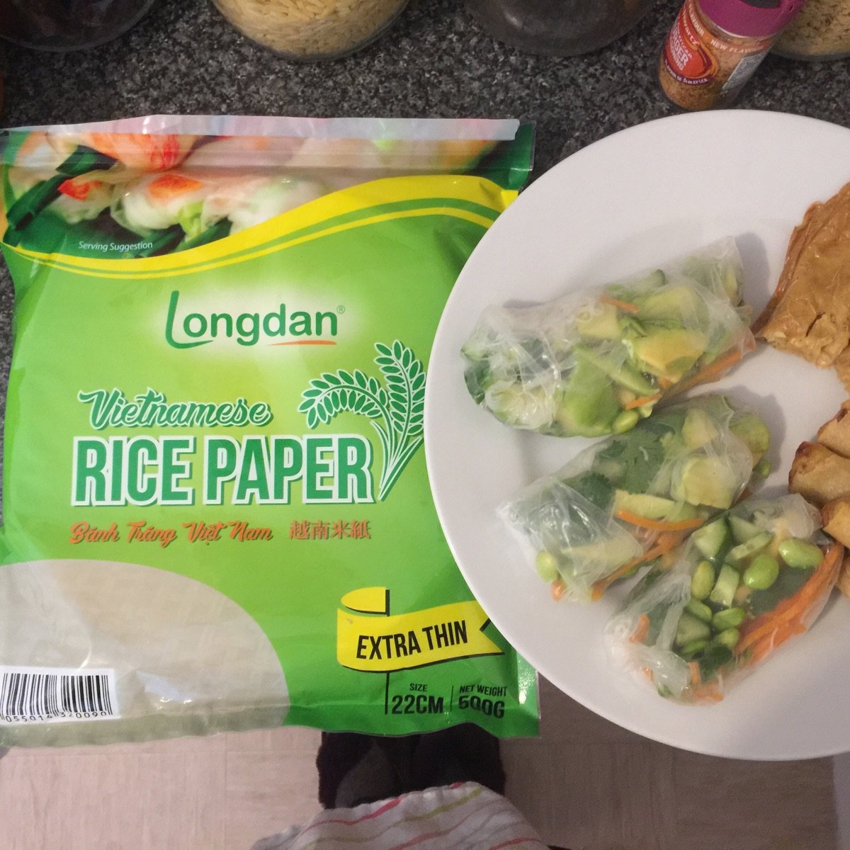 Spring roll Rice Papers from Longdan - Vegan Product Reviews & Ratings ...