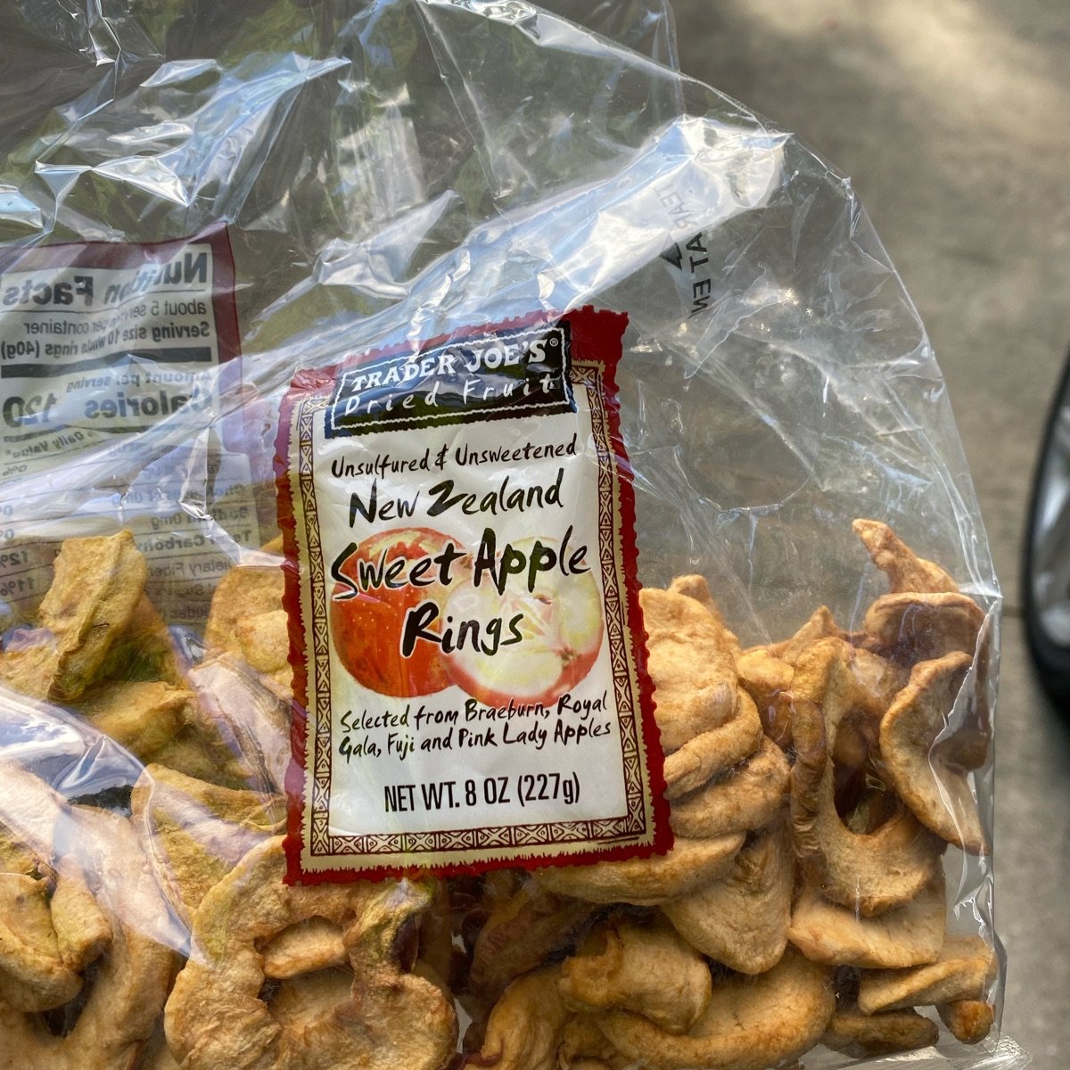 new zealand sweet apple rings from Trader Joe's - Vegan Product Reviews ...