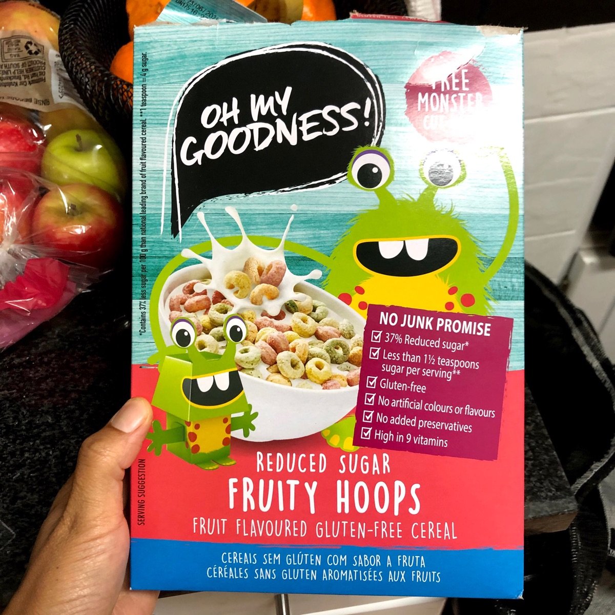 Reduced Sugar Fruity Hoops from Oh My Goodness! - Vegan Product Reviews ...
