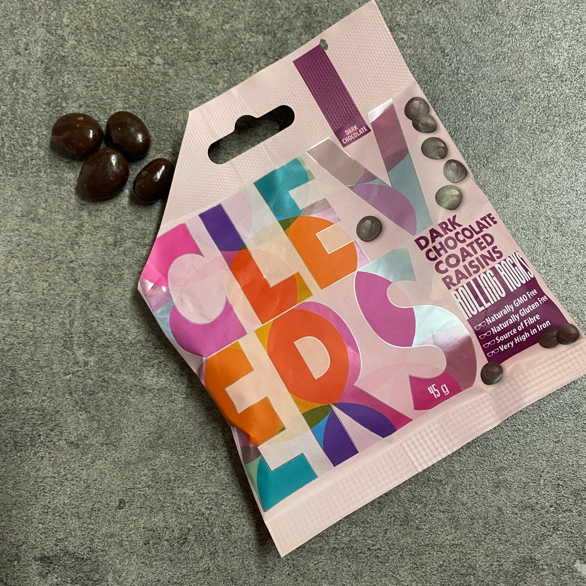 Clever - Dark chocolate coated Raisins Review | abillion
