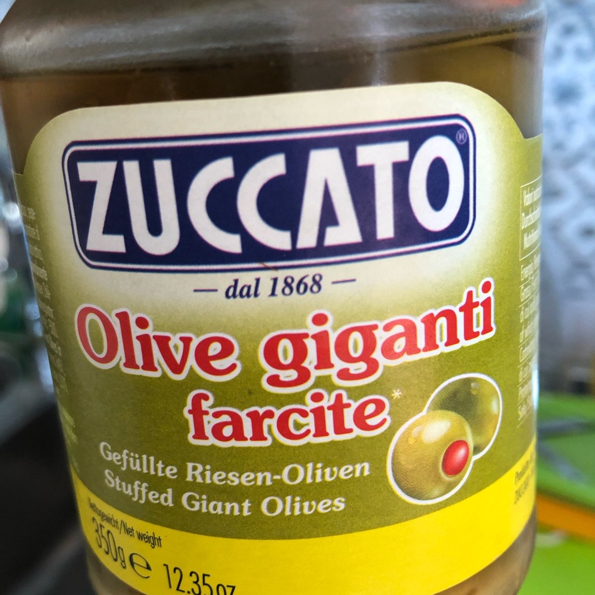 Olive Giganti Farcite from Zuccato - Vegan Product Reviews & Ratings | abillion