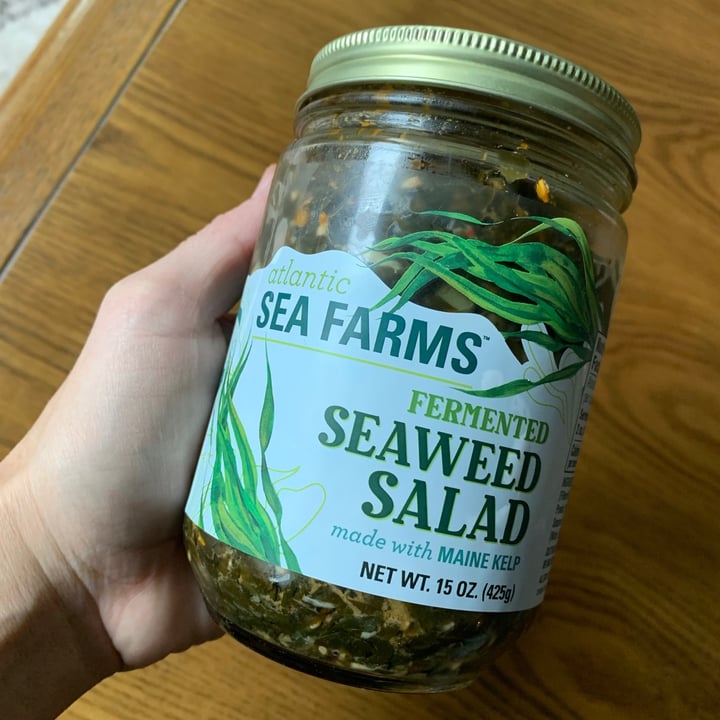 Atlantic sea farms Fermented Seaweed Salad Review | abillion