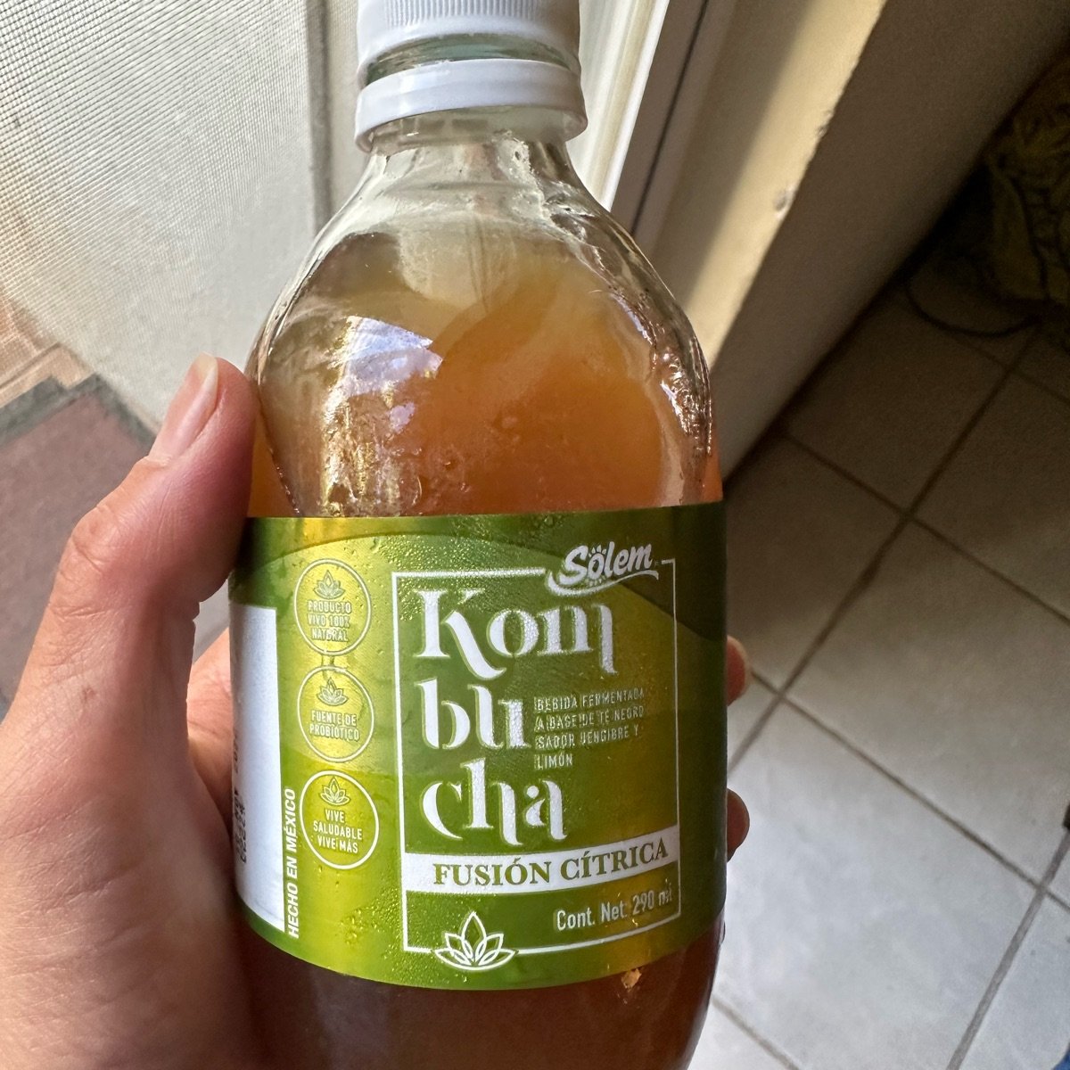 Kombucha FUSIÓN CÍTRICA from Solem - Vegan Product Reviews & Ratings ...