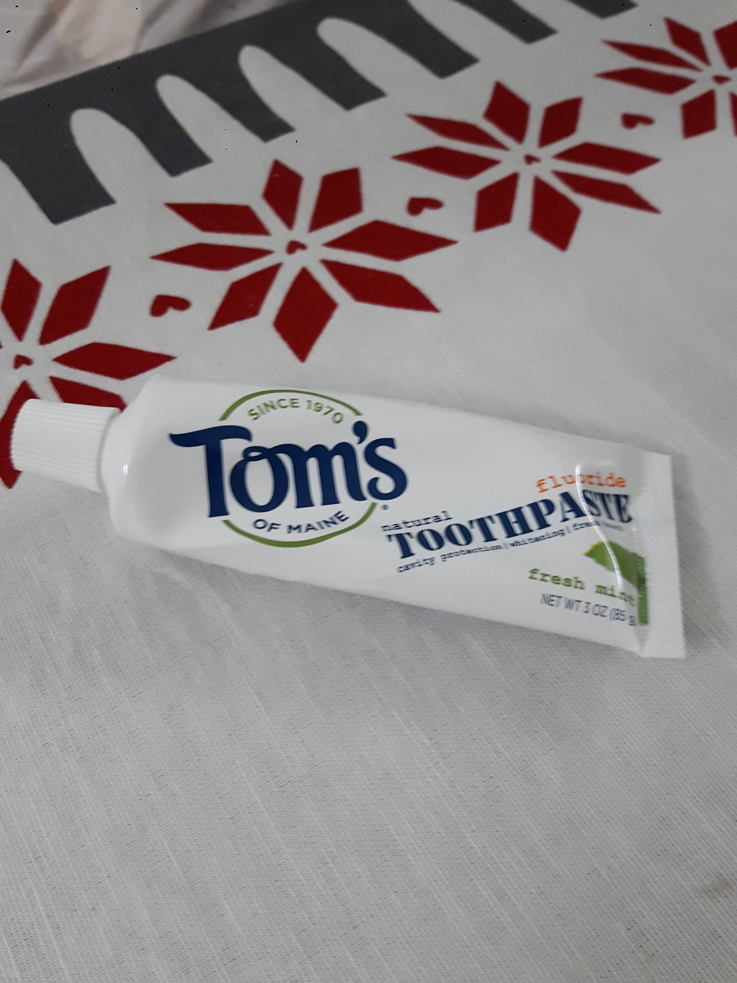Tom's Toothpaste Fresh Mint from Tom's of Maine - Vegan Product Reviews ...