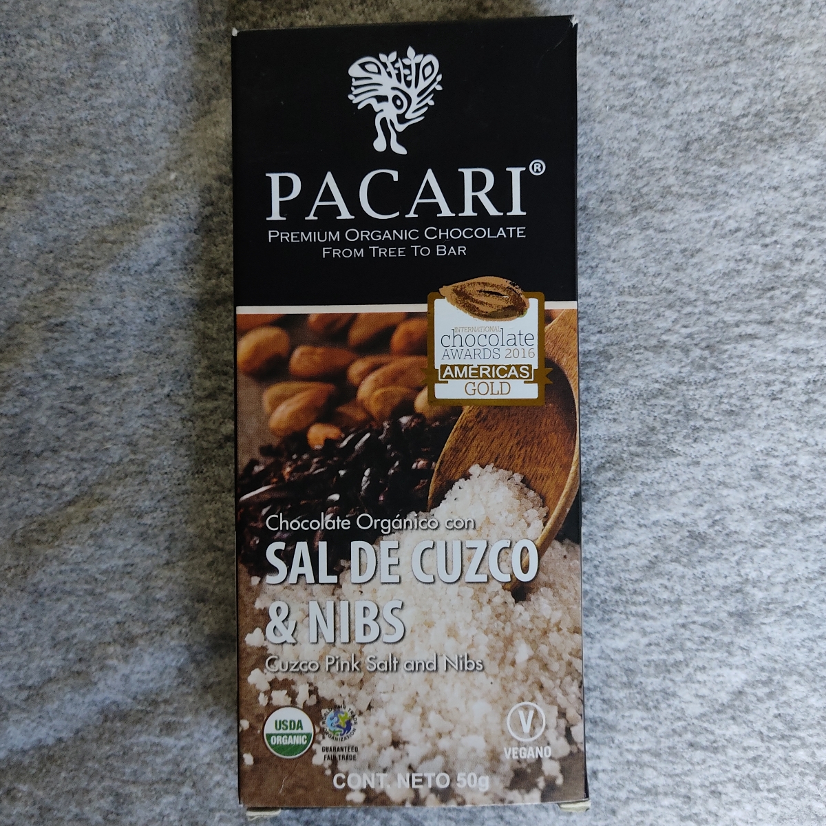 Paccari Chocolate Orgánico con Sal de Cuzco & Nibs Reviews | abillion