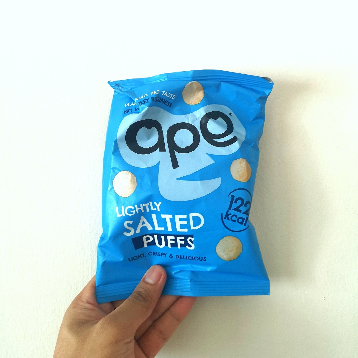 Lightly Salted Puffs from Ape - Vegan Product Reviews & Ratings | abillion