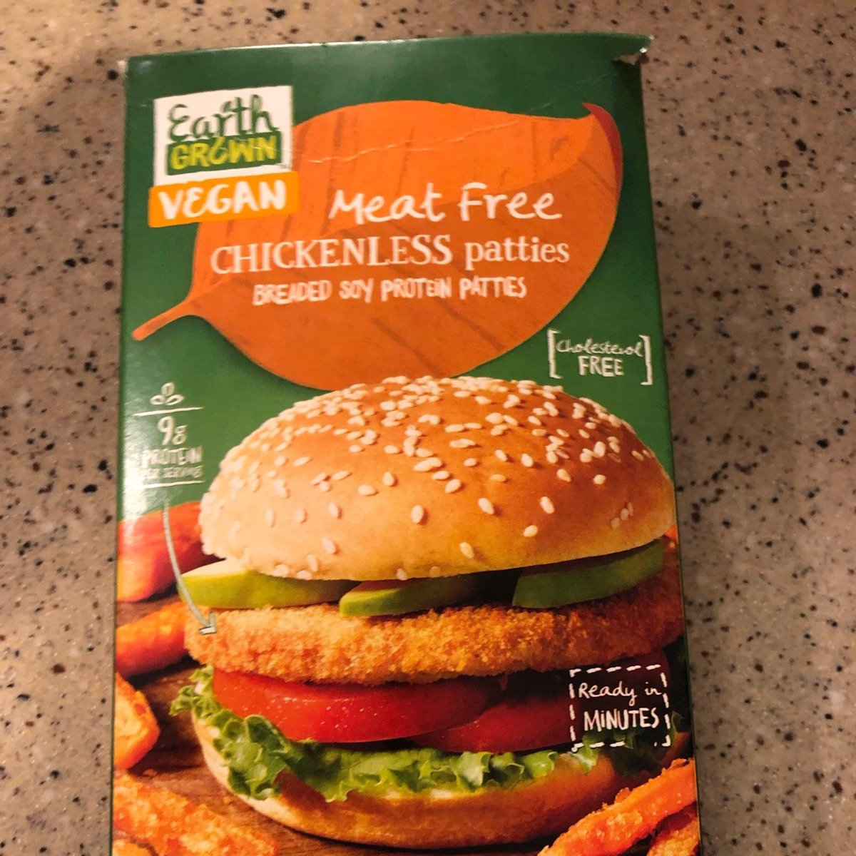 Meat Free Chickenless Patties from Earth Grown - Vegan Product Reviews ...