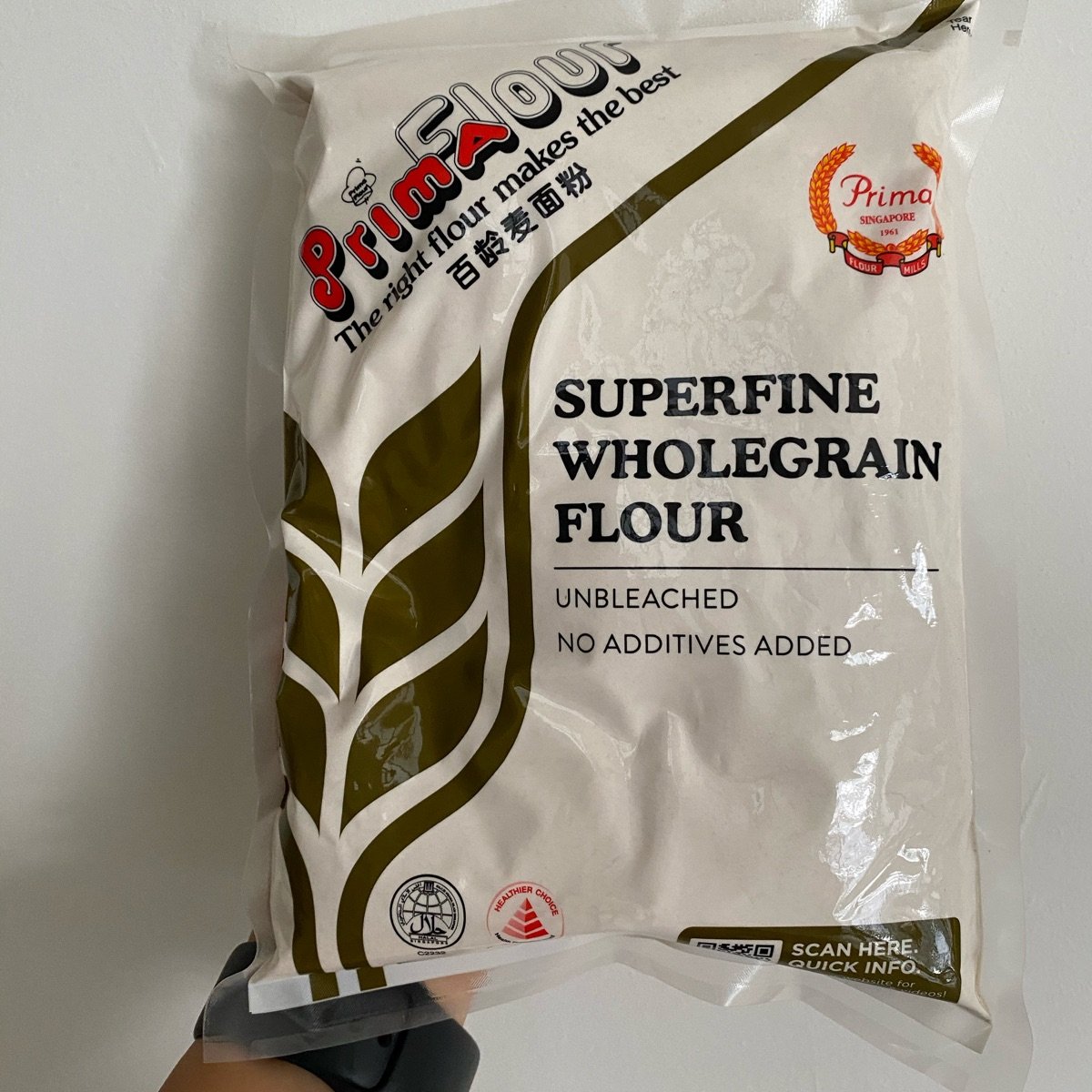 Super Fine Wholegrain Flour from Prima - Vegan Product Reviews ...