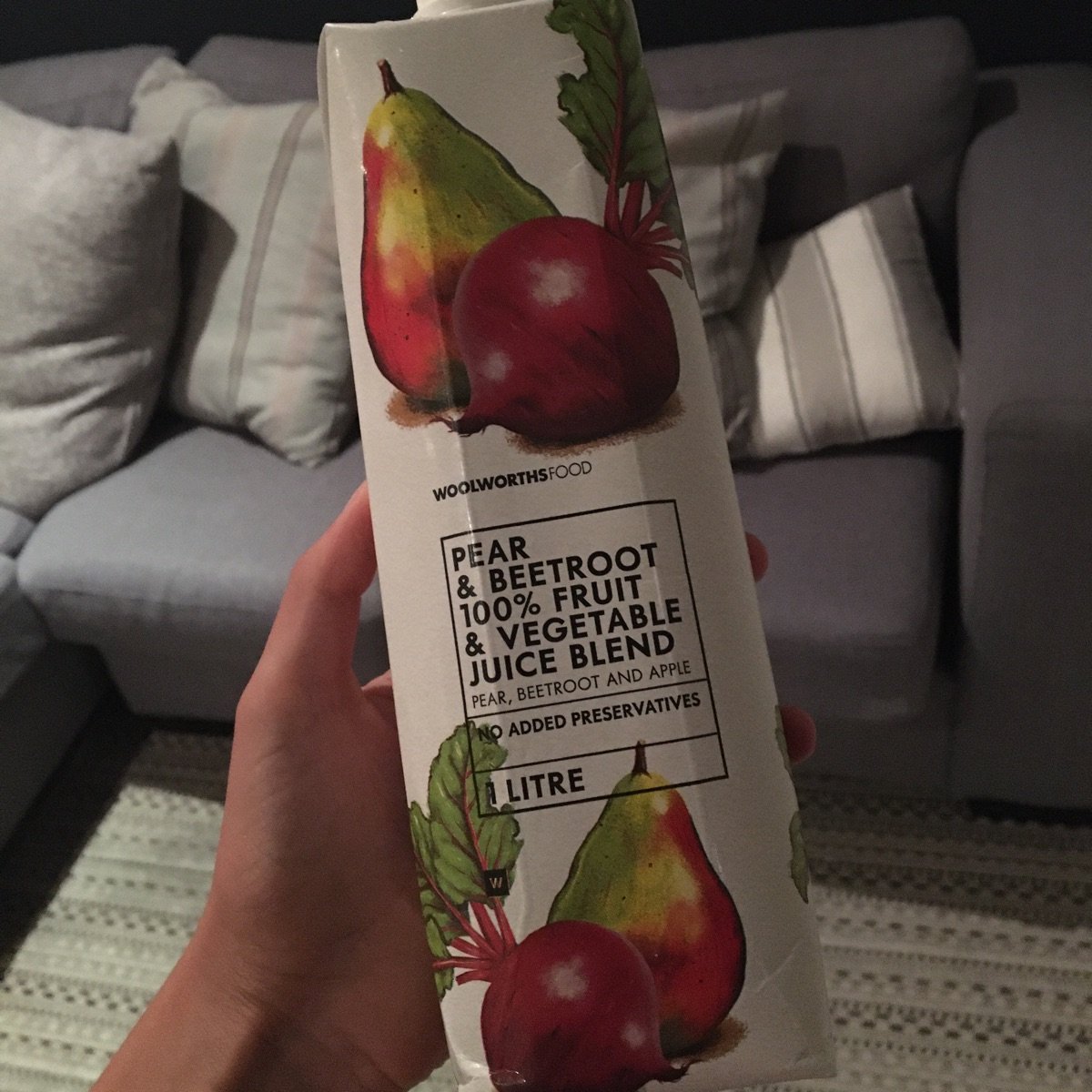 Pear and beetroot juice from Woolworths Food - Vegan Product Reviews ...