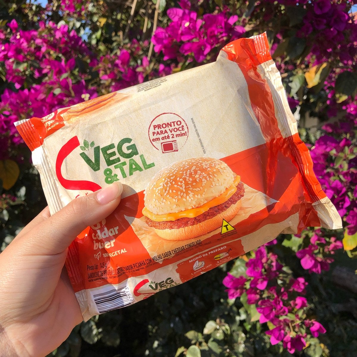 Cheddar burger from Sadia - Vegan Product Reviews & Ratings | abillion