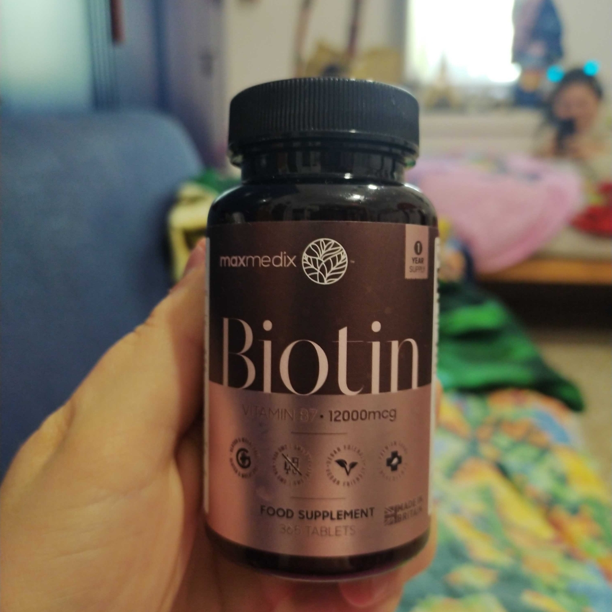 Biotina vitamina B7 from Maxmedix - Vegan Product Reviews & Ratings ...