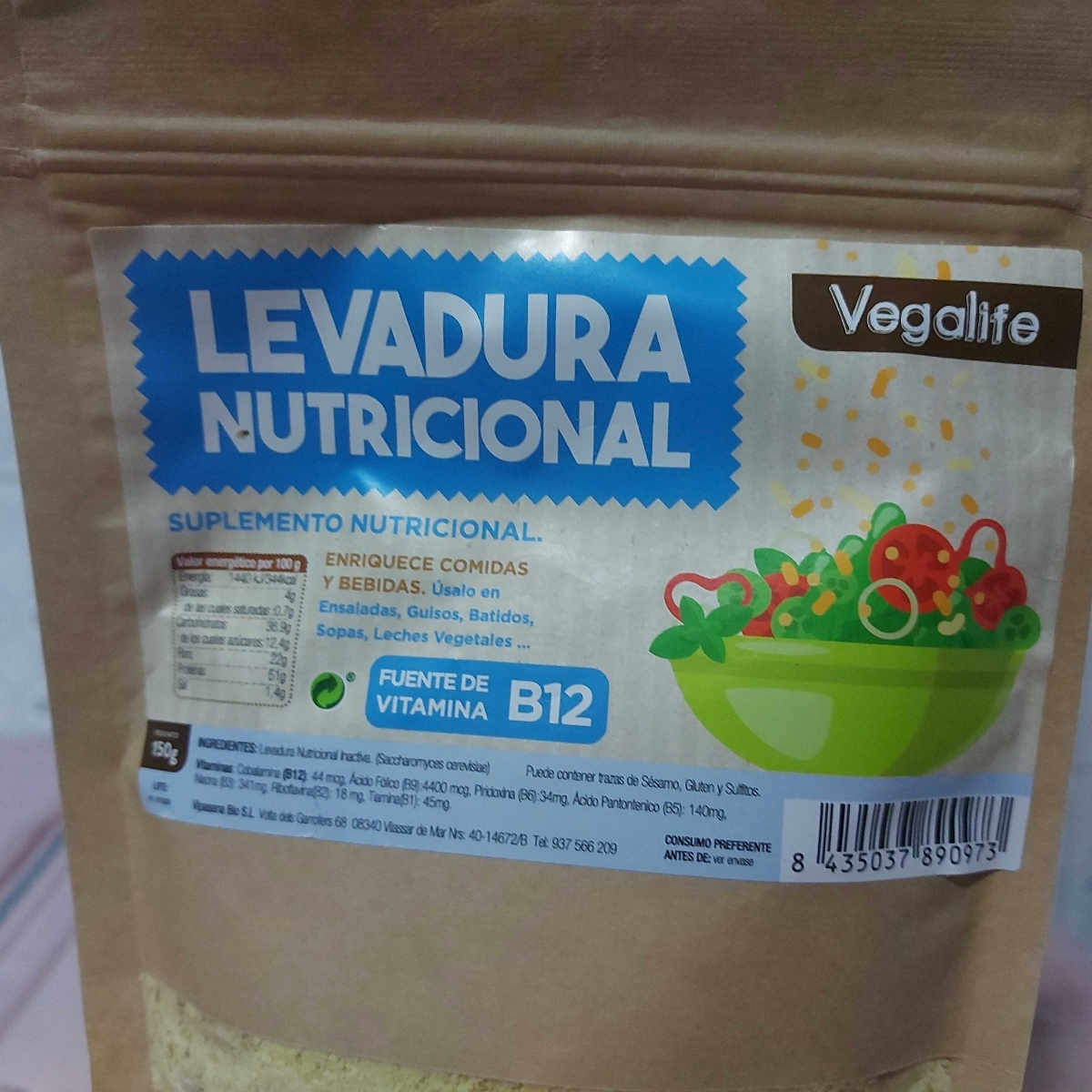 Vegalife Levadura Nutricional Reviews | abillion