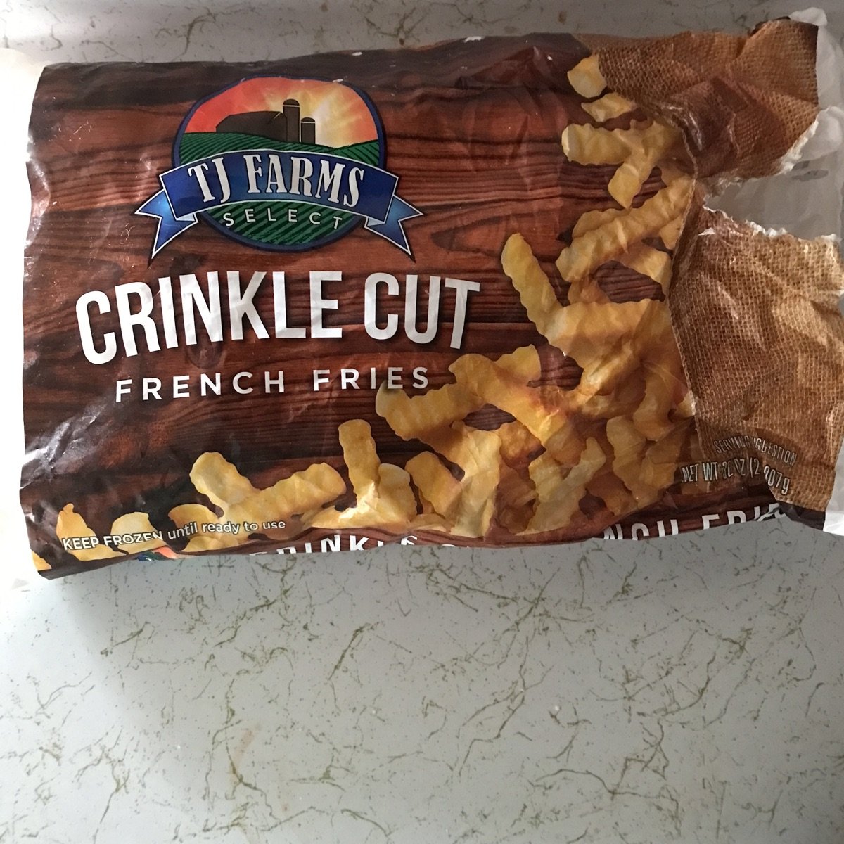 Crinkle Cut French Fries from T J Farms - Vegan Product Reviews ...