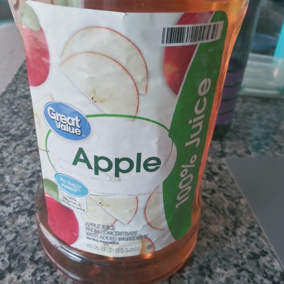 Apple Juice from Great Value - Vegan Product Reviews & Ratings | abillion