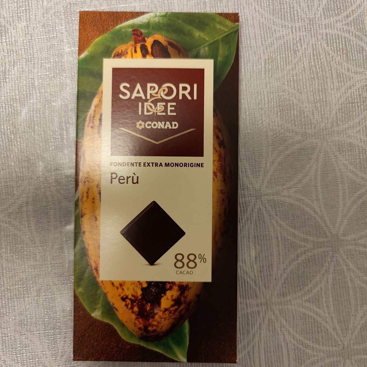 Cioccolato fondente Perù from Conad Sapori & Idee - Vegan Product ...