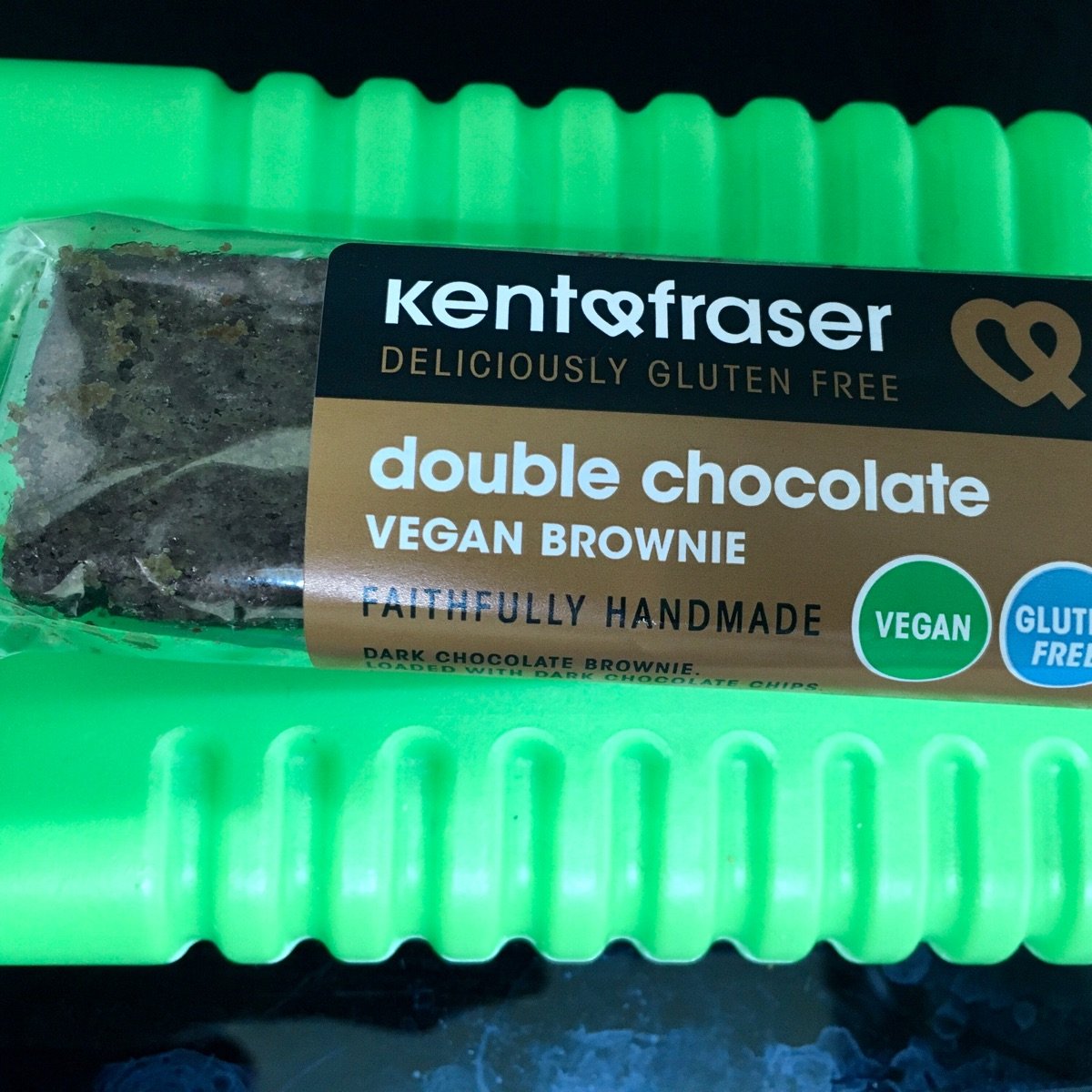 Double Chocolate Vegan Brownie from Kent & Fraser - Vegan Product ...