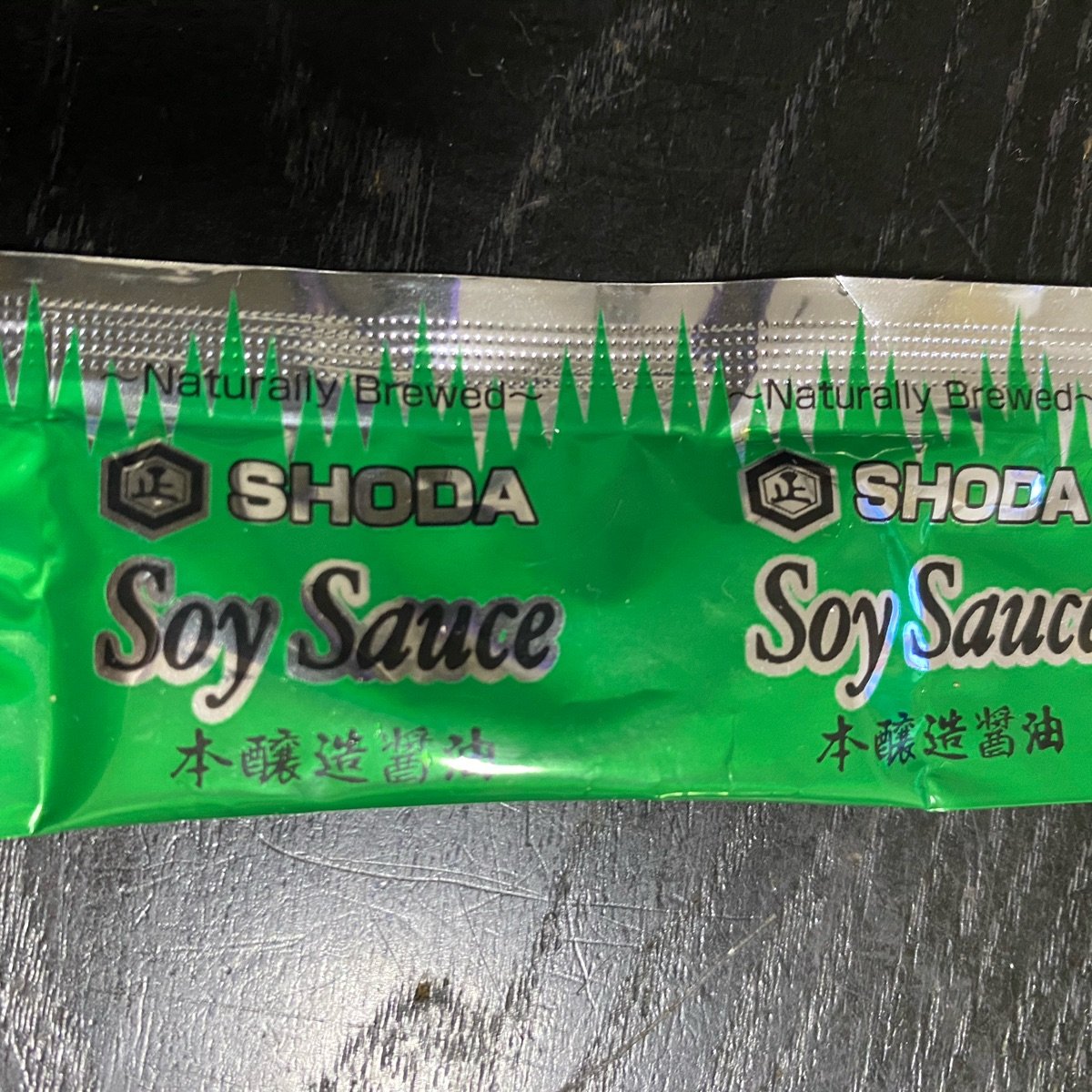 Soy Sauce Sachet from Shoda - Vegan Product Reviews & Ratings | abillion