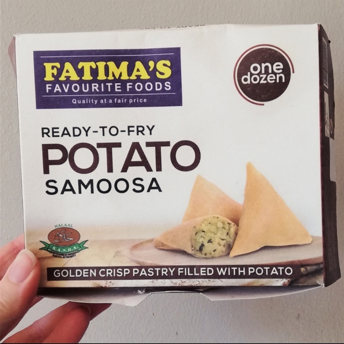 Ready to eat Potato Samoosa’s. from Fatima’s Favorite Food - Vegan ...