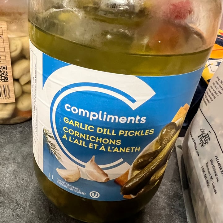 Compliments Garlic Dill Pickles Review | abillion