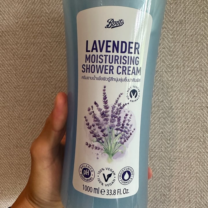 Boots Lavender Moisturising Shower Cream Review | abillion