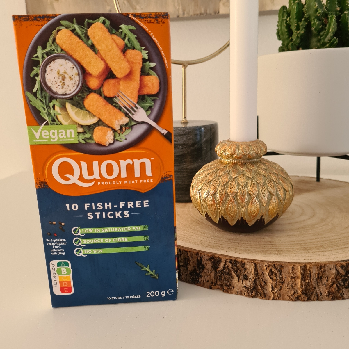 Fish-free sticks from Quorn - Vegan Product Reviews & Ratings | abillion