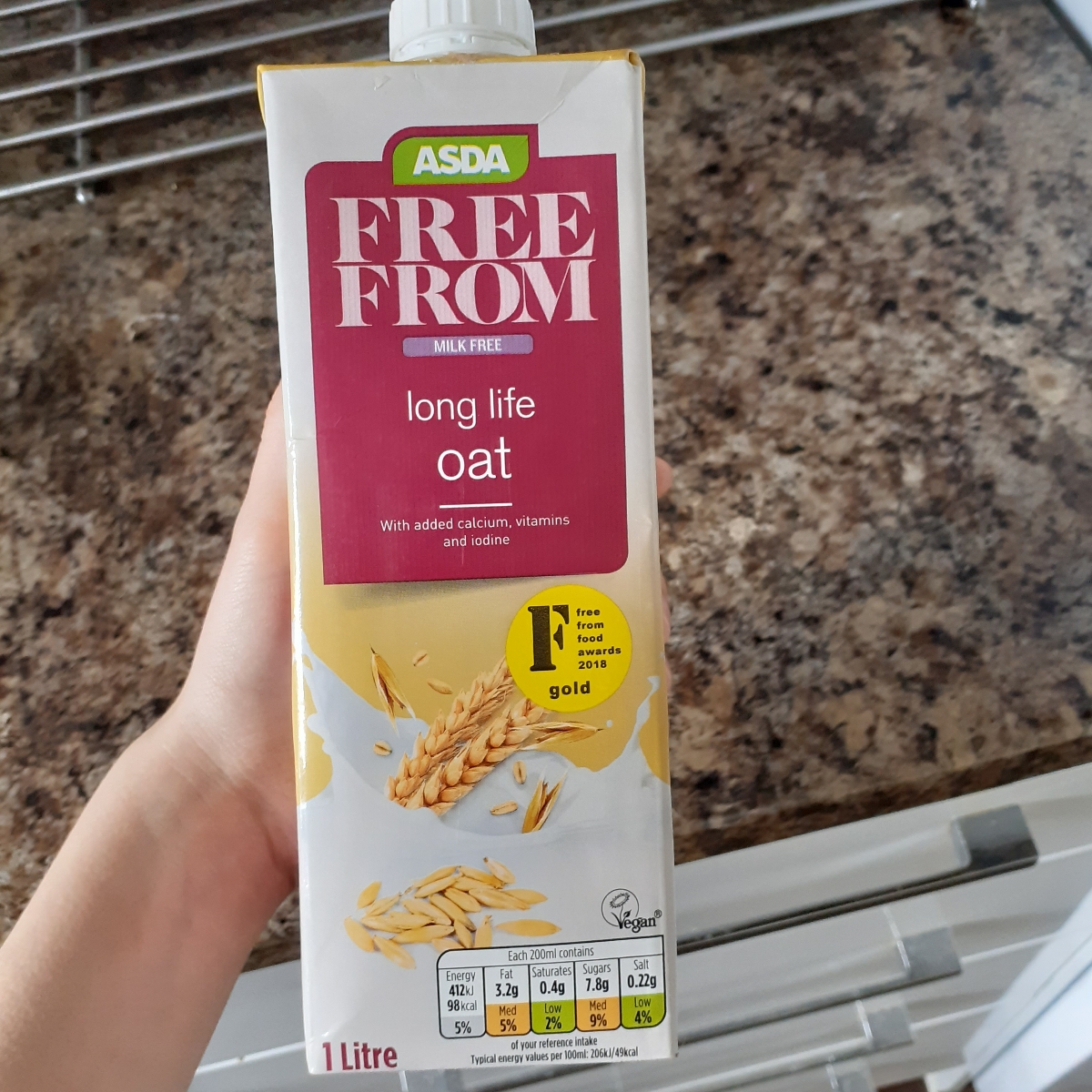 Free From Long Life Oat Milk from ASDA - Vegan Product Reviews ...