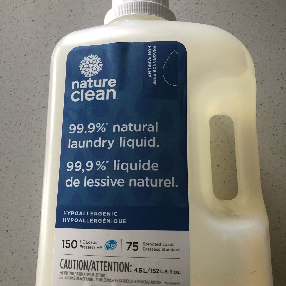 99.9% natural laundry liquid from Nature Clean - Vegan Product Reviews ...