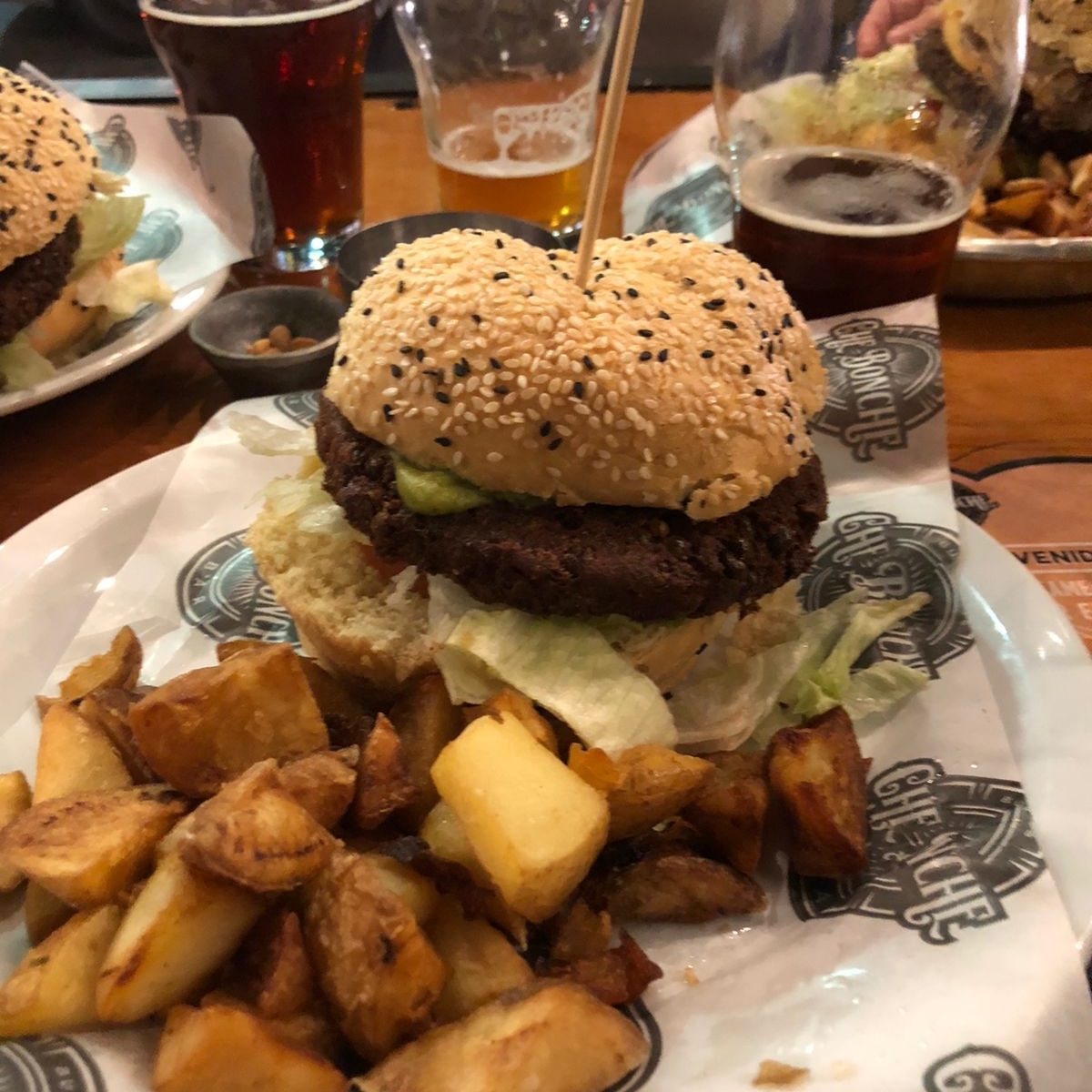 Hamburguesa de lentejas from Che bonche - Vegan Product Reviews ...