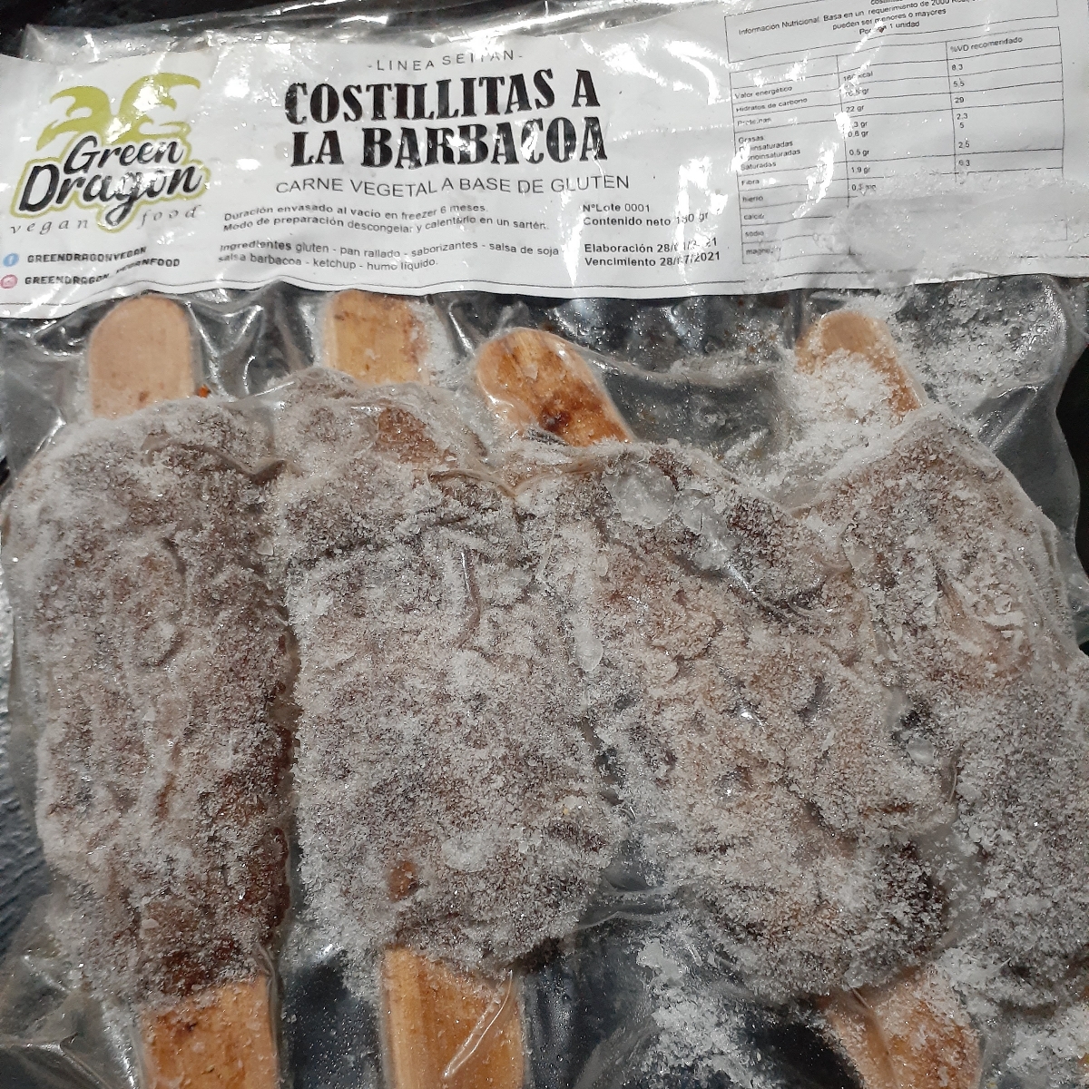 Green Dragon - Vegan food - Costillitas a la barbacoa Review | abillion