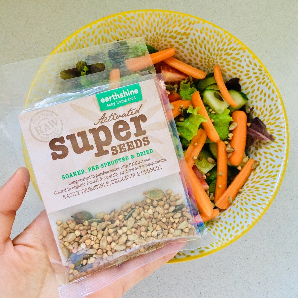 Activated super seeds from Earthshine - Vegan Product Reviews & Ratings ...