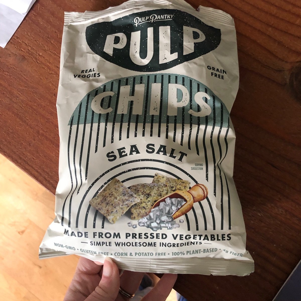 Pulp Chips Sea Salt from Pulp Pantry - Vegan Product Reviews & Ratings ...