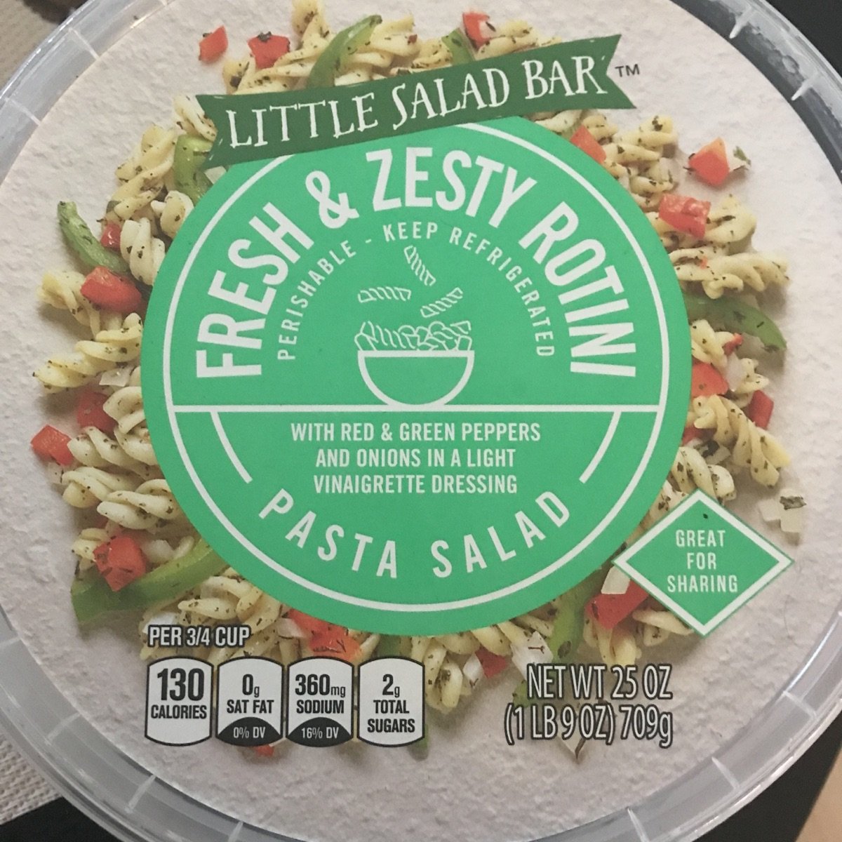 Fresh & Zesty Rotini from Little Salad Bar - Vegan Product Reviews ...